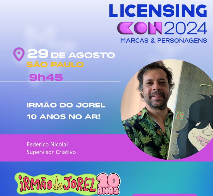 Irmão do Jorel no Licensing Con 2024! - Irmão do Jorel